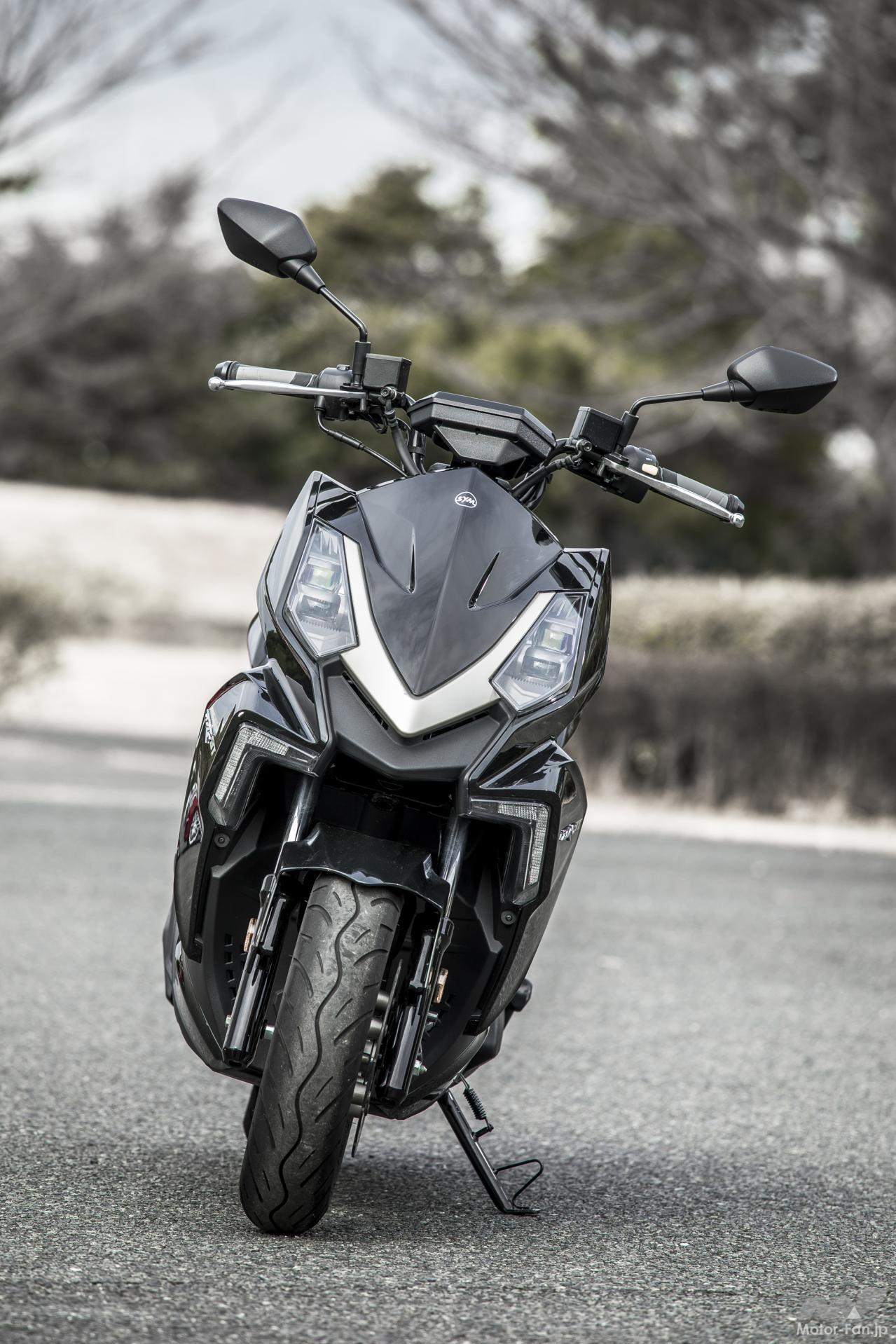 日本車には無い奇抜デザイン、さて乗り味は？｜160ccスクーター、SYM・DRG BT試乗 | 画像ギャラリー ( 8枚目 / 全33枚 ...