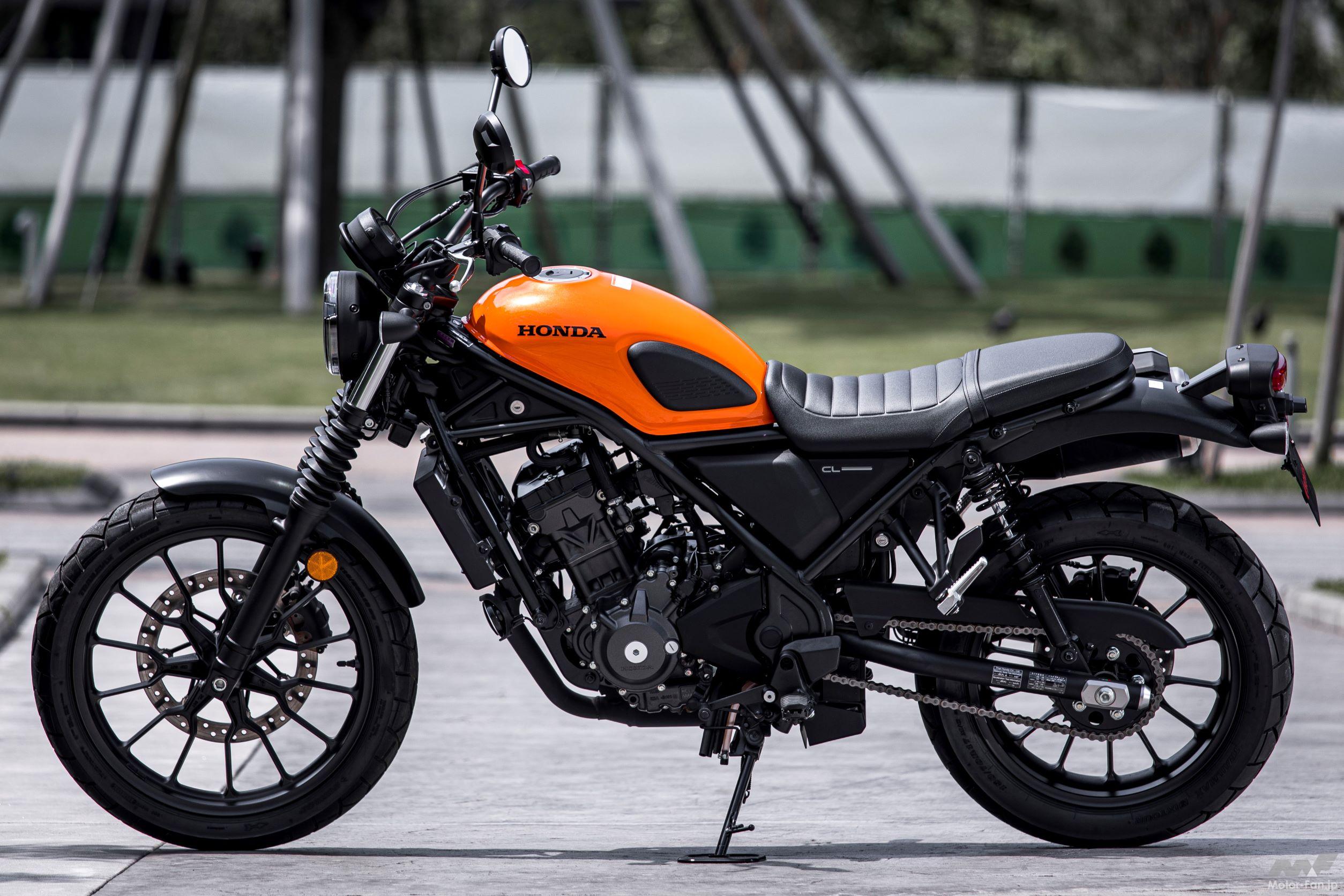 ホンダの新型CL250に乗った！ ヒット作になりそうな予感がプンプンだった。 | 画像ギャラリー ( 4枚目 / 全22枚 ） ｜ Motor-Fan BIKES[モーターファンバイクス]