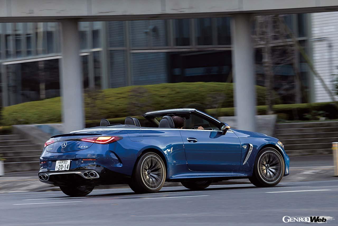 “多彩なエンターテイナー”「メルセデスAMG CLE 53 カブリオレ」に試乗 | 画像ギャラリー ( 7枚目 / 全8枚 ） ｜ GENROQ Web(ゲンロク ウェブ)