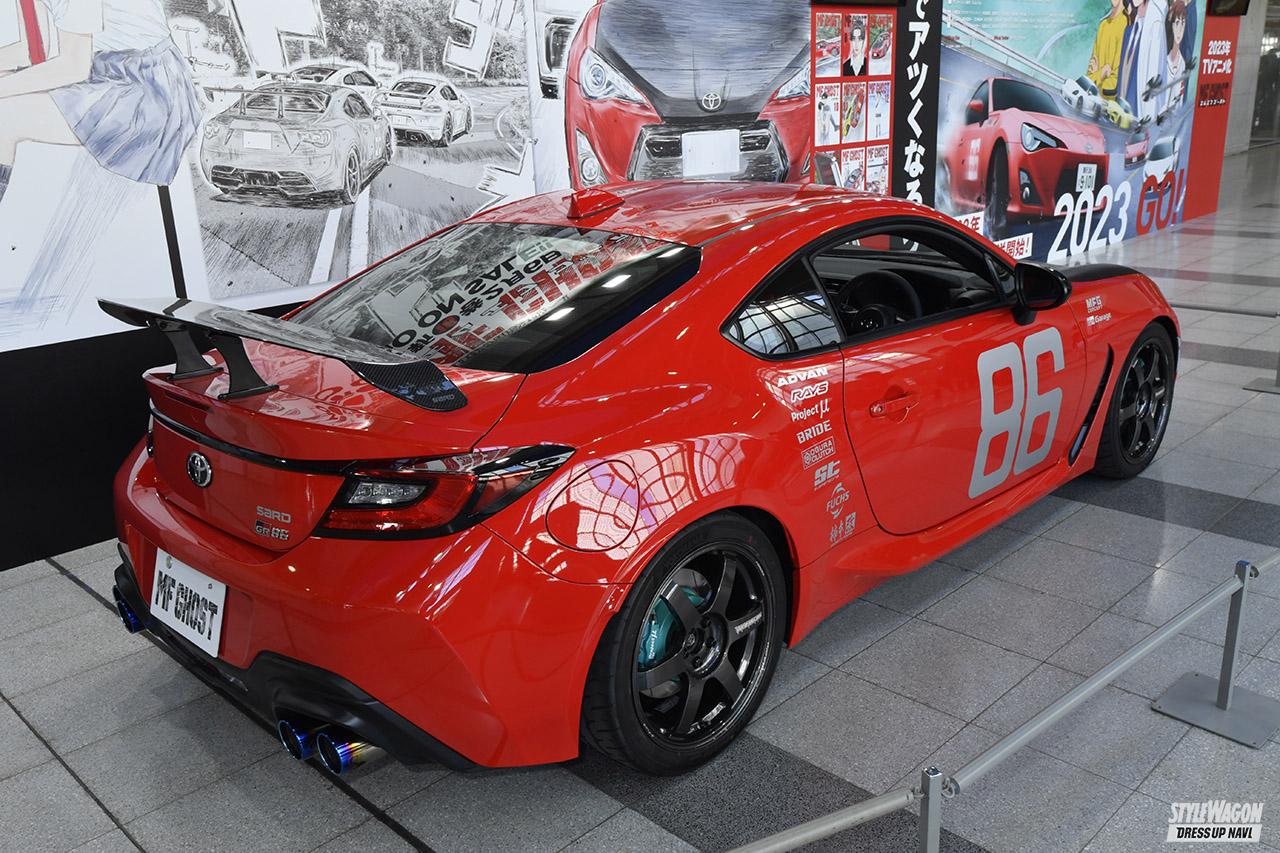 変更点まるわかり！ MFゴーストのGR86がバージョンアップ！ 全国のGRガレージで手に入れられるパーツだけで構成されたカスタマイズを東京 ...