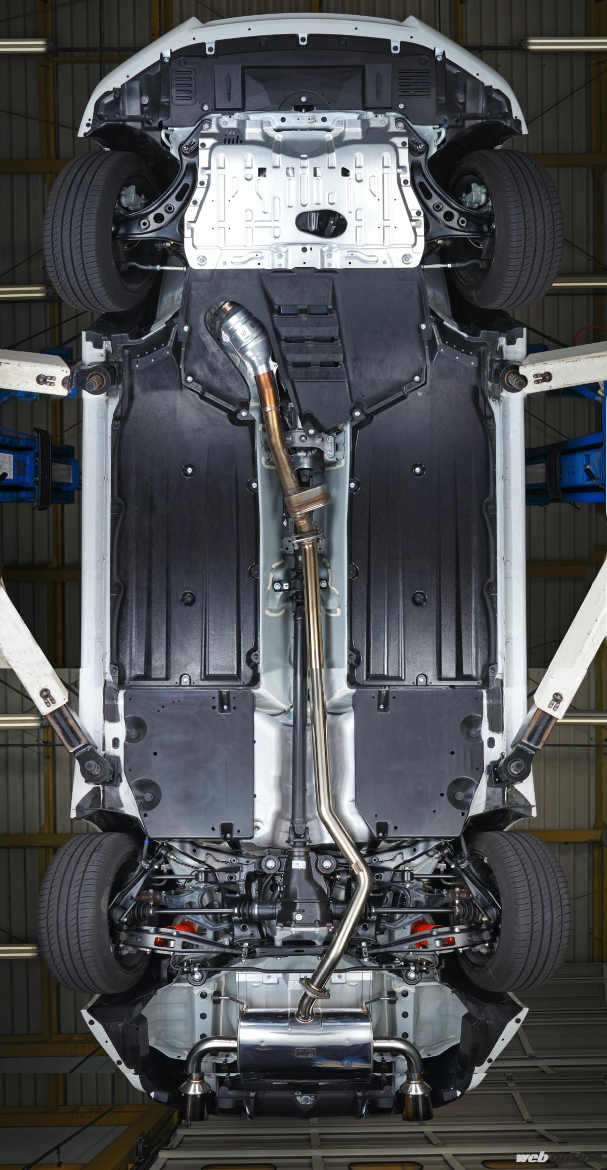 「愛車の腹下を覗こう！」トヨタ86(ZN6)編 | 画像ギャラリー ( 3枚目 / 全3枚 ） ｜ web option(ウェブ オプション)