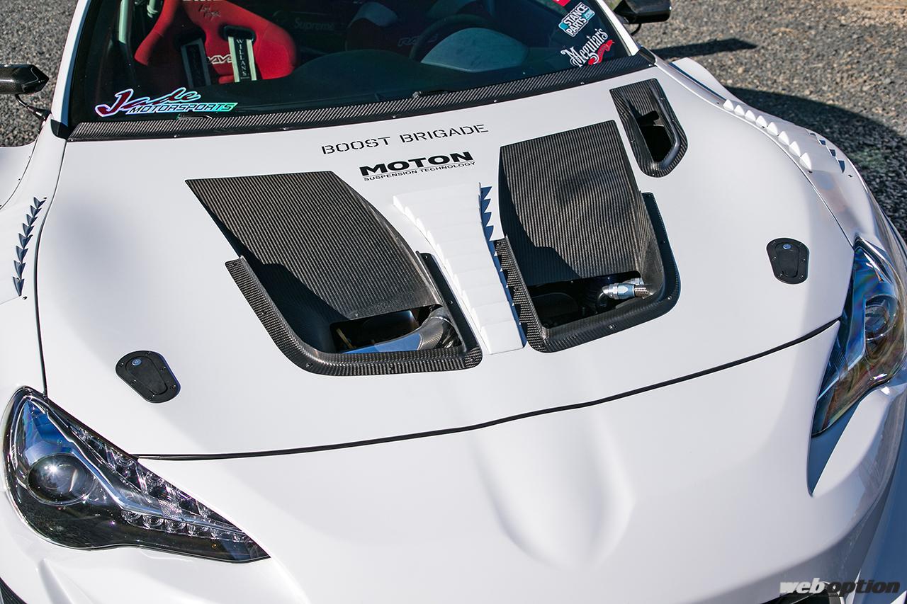 「日米の最先端パーツで構成されたZN6型86を捕獲！」多連スロットル＋ターボで武装したエンジンも必見だ!! | 画像ギャラリー ( 4枚目 / 全21枚 ） ｜ web option(ウェブ ...