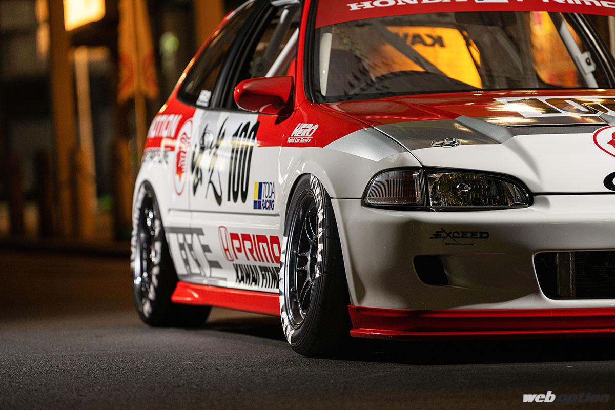 「出光カラーが似合いすぎ問題！」トラックスタンスの真髄に触れる若きプライベーターのEG6シビックに迫る | 画像ギャラリー ( 3枚目 / 全 ...
