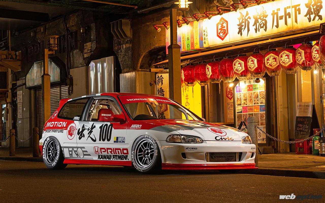 「出光カラーが似合いすぎ問題！」トラックスタンスの真髄に触れる若きプライベーターのEG6シビックに迫る | 画像ギャラリー ( 3枚目 / 全 ...