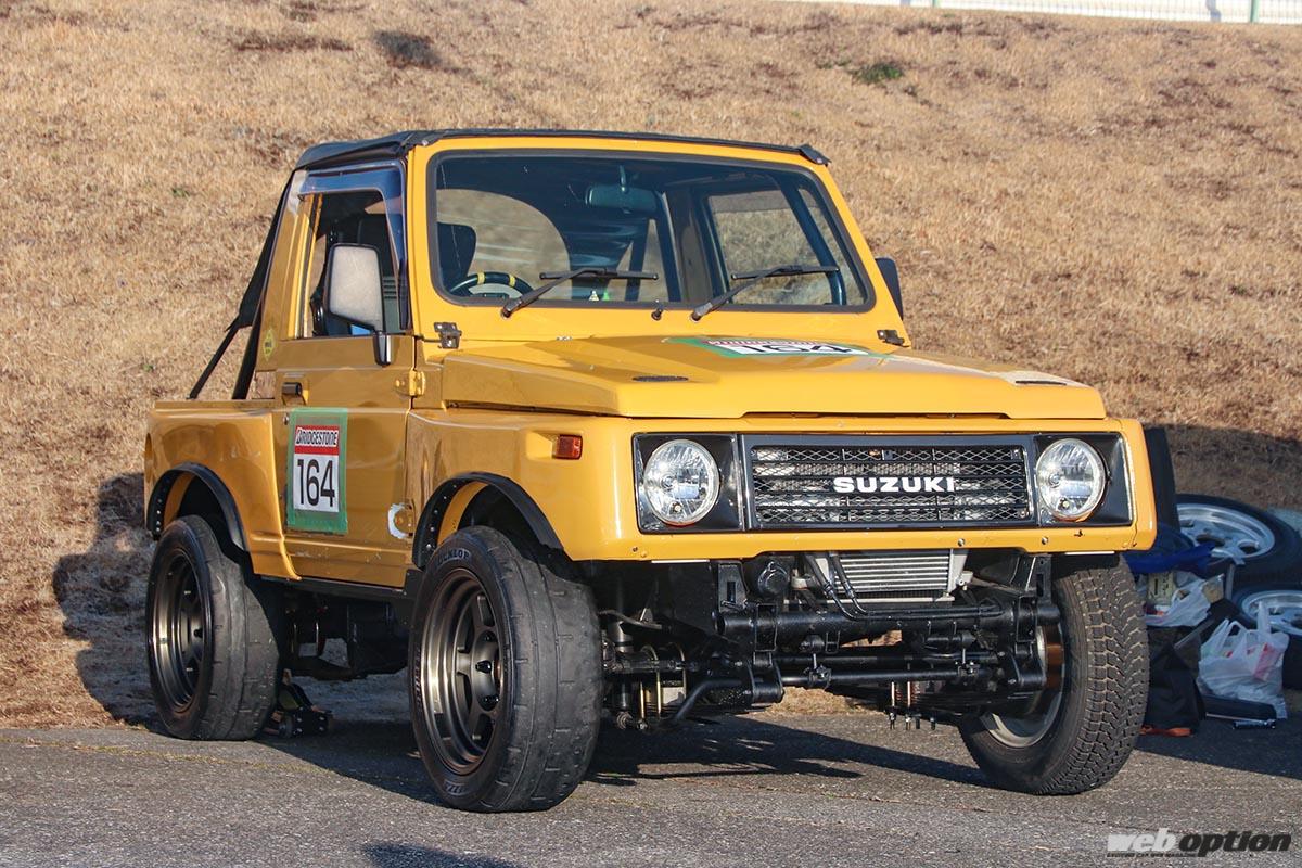 「ダート界のエキスパートが作り上げたJA11型ジムニーのタイムアタック仕様がすごい！」シングルカムのF6Aで格上を蹴散らす!? | 画像ギャラリー ( 2枚目 / 全19枚 ） ｜ web ...