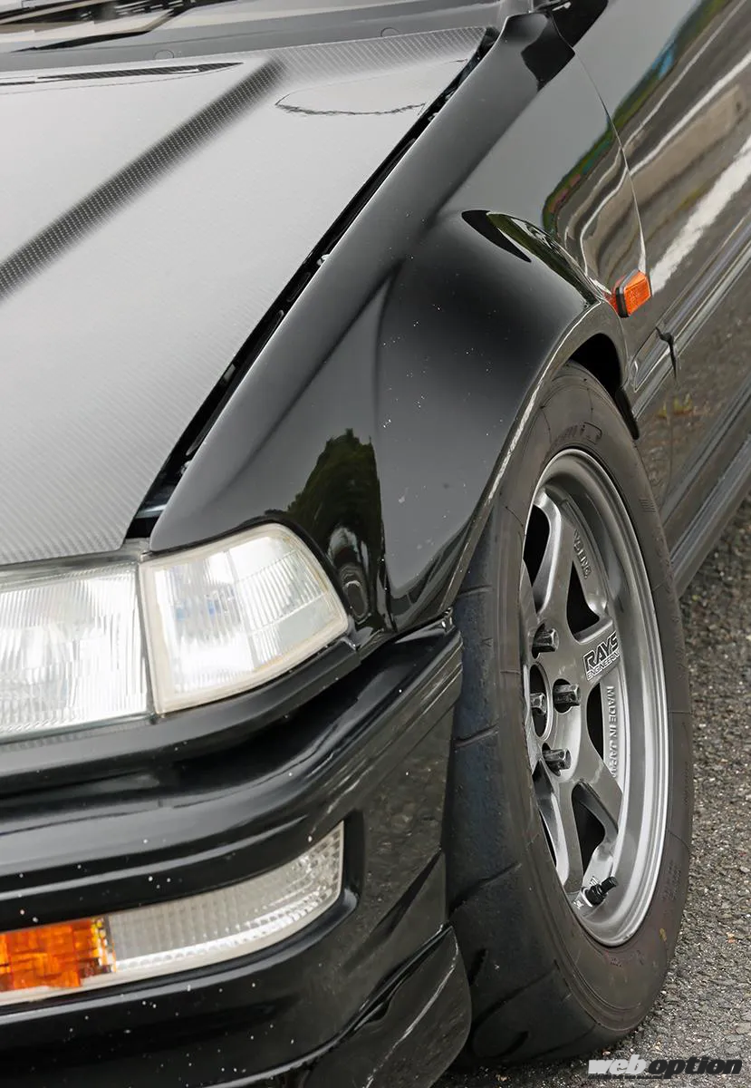 「EF型シビックのタイプR仕様か!?」ホンダマニア垂涎のEF9究極形態がコレだ！ ｜ web option(ウェブ オプション)