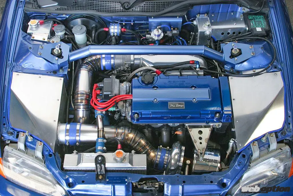 「1.6Lの限界に挑む！」EG6シビックにT78タービン搭載で450馬力のVTECターボが爆誕 | Motor-Fan[モーターファン] 自動車関連記事を中心に配信するメディアプラットフォーム