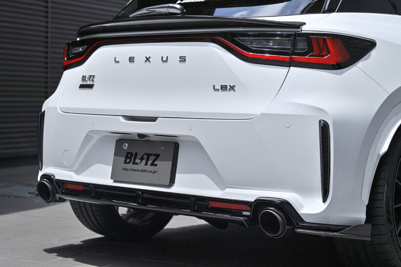 レクサス初のMT『LBX』モリゾウRRは、エアロダイナミクスを追求したブリッツのエアロで特別感とスポーツ感を増幅！ | Motor-Fan[モーターファン] 自動車関連記事を中心に配信する ...