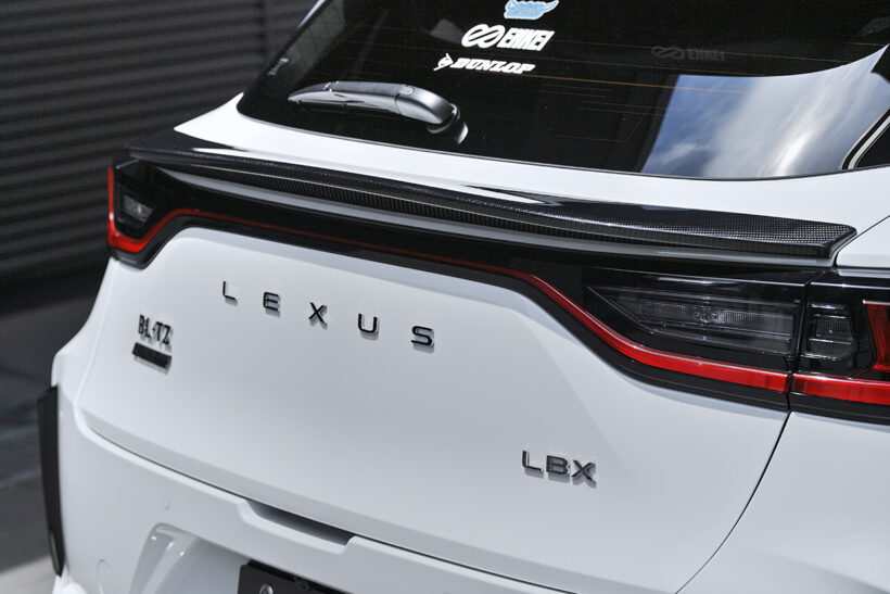 レクサス初のMT『LBX』モリゾウRRは、エアロダイナミクスを追求したブリッツのエアロで特別感とスポーツ感を増幅！ | Motor-Fan[モーターファン] 自動車関連記事を中心に配信する ...