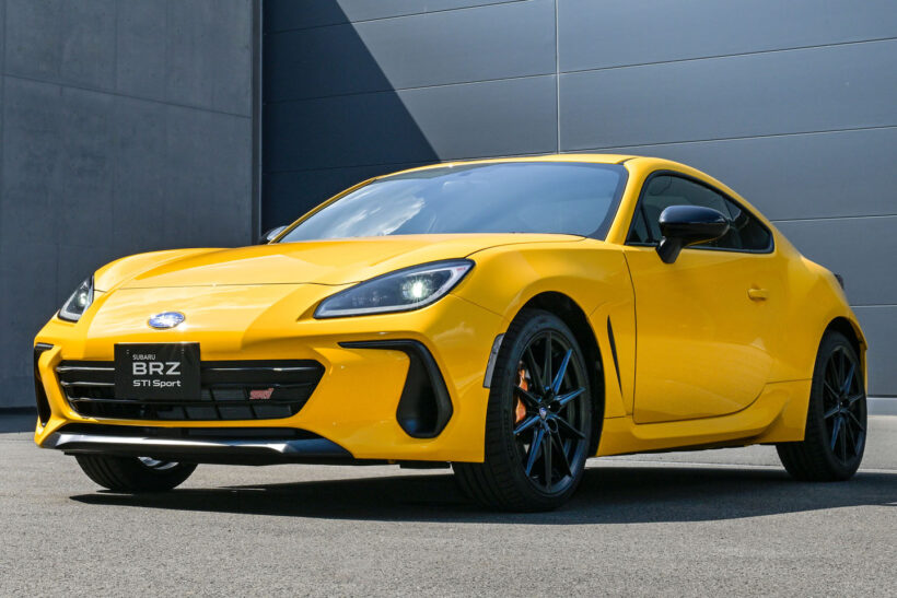 SUBARU BRZ、300台の抽選限定販売による特別仕様車「STI Sport YELLOW EDITION」を発表 ～併せて「FUJI 86／BRZ STYLE 2025 with 頭文字 ...