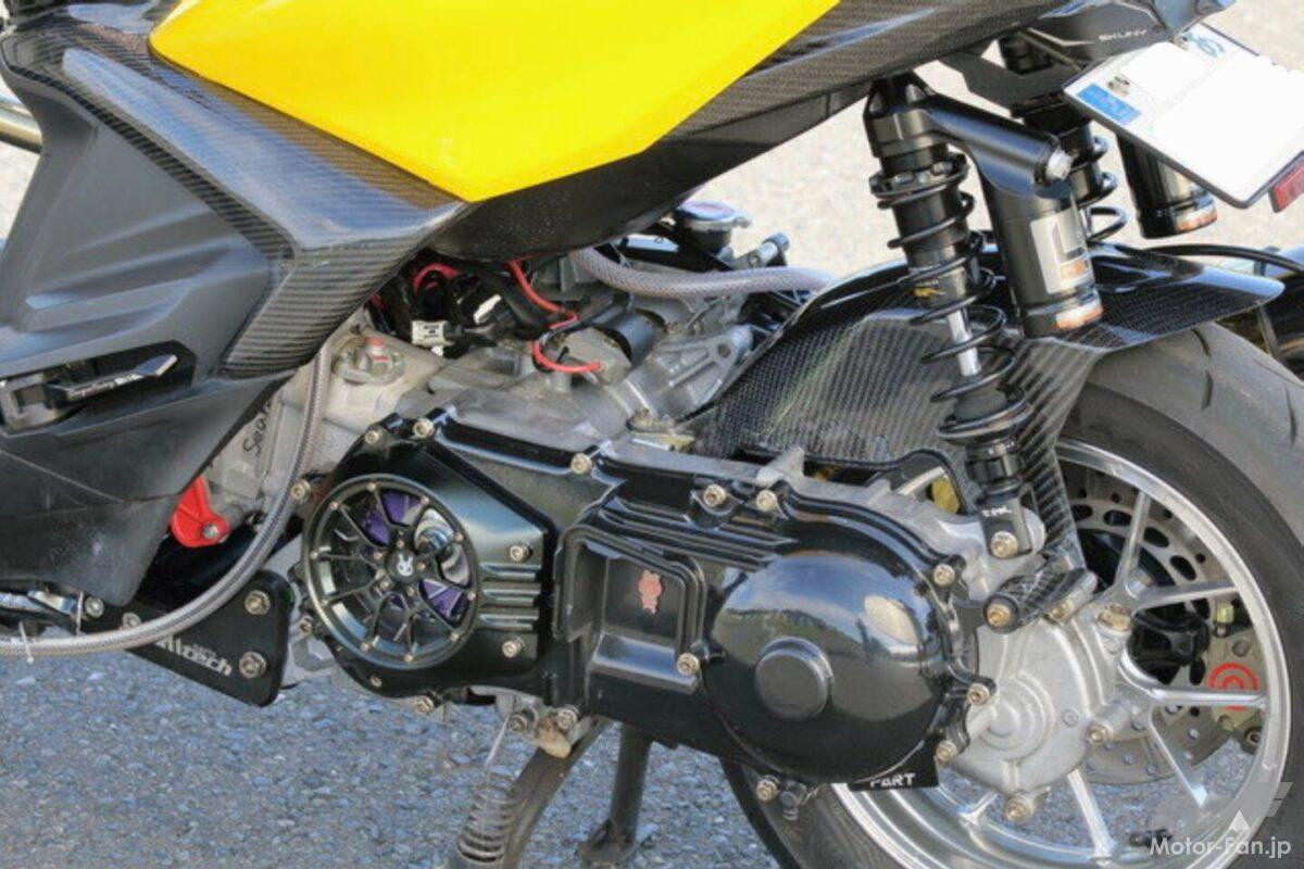 225cc仕様で賞を受賞したシグナスグリファス・カスタム | Motor Fan｜自動車情報のモーターファン