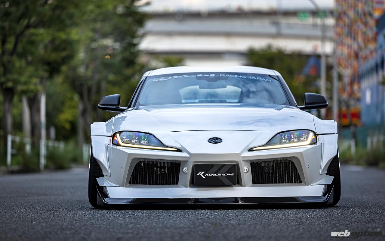 「GRスープラに昭和テイストを注入!?」大迫力のワイドボディキットに大注目！ | Motor-Fan[モーターファン] 自動車関連記事を中心に配信するメディアプラットフォーム